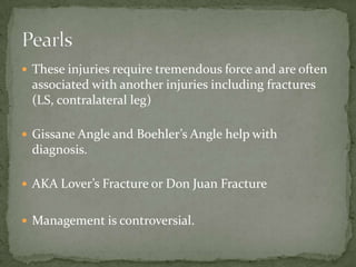 Calcaneus Fracture | PPT