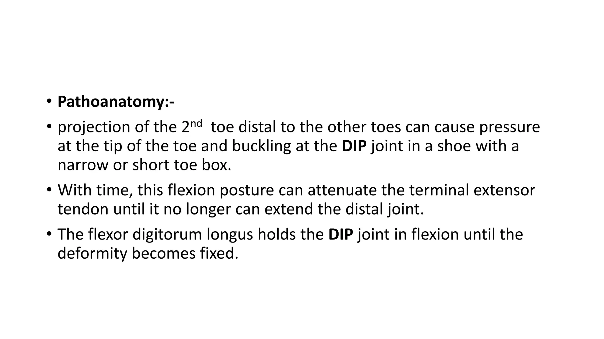 LESSER TOE ABNORMALITIES | PPTX
