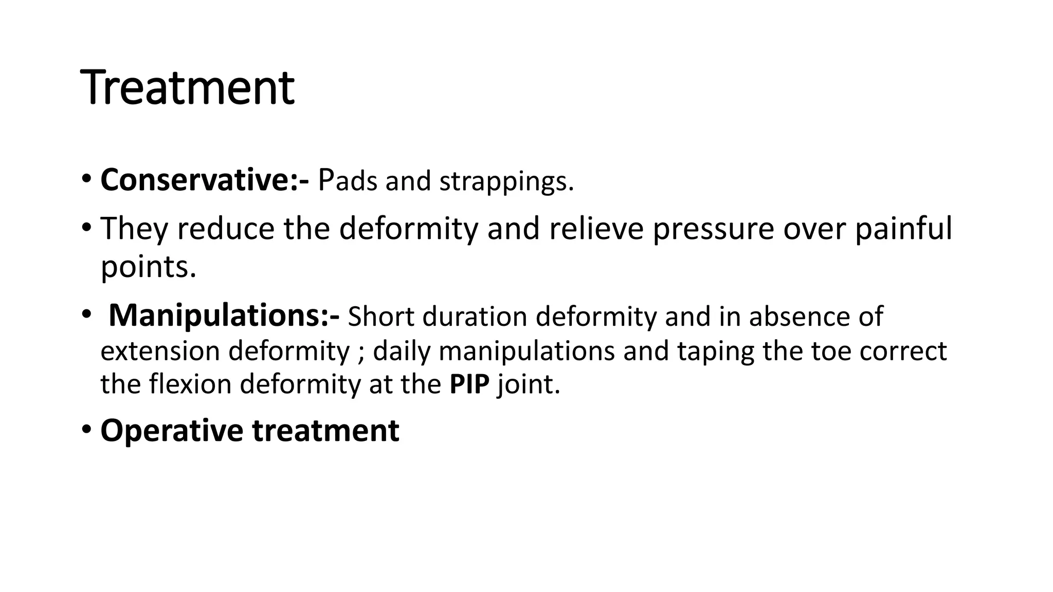 LESSER TOE ABNORMALITIES | PPTX