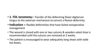 LESSER TOE ABNORMALITIES | PPTX | Death, Injury, or Military Conflict ...