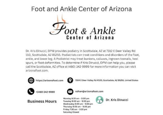 The Best Foot and Ankle Center of Arizona | PDF