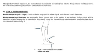 Biomechanics of Foot and Ankle complex, CP orthotic management &Tone ...