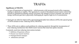 Biomechanics of Foot and Ankle complex, CP orthotic management &Tone ...