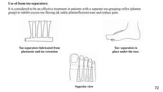 Biomechanics of Foot and Ankle complex, CP orthotic management &Tone ...