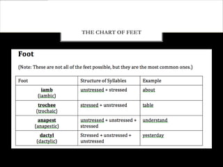 Foot and Meter in Poetry | PPTX
