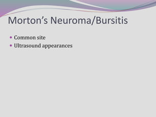 Foot Ankle MSK Ultrasound Podiatry.pptx