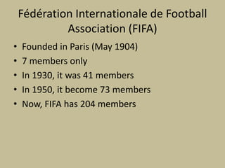 Football | PPTX | Soccer | Sports