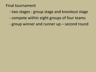 Football | PPTX | Soccer | Sports