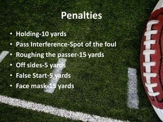 Football | PPTX | American Football | Sports