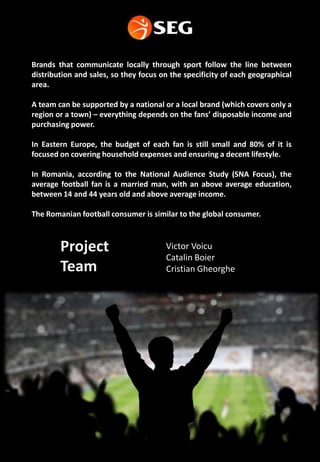 Football a commercial perspective | PPTX