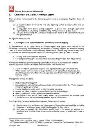 Football Club Licensing in England | PDF