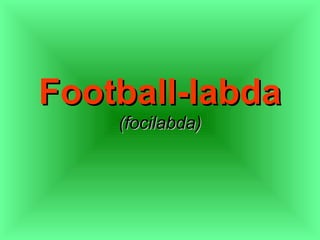 Football labda | PPT