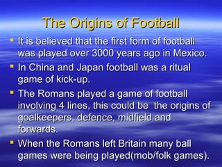 Football (1) | PPT | Soccer | Sports