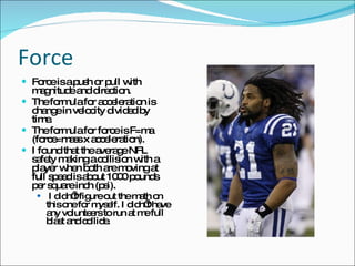 Football And Physics | PPT