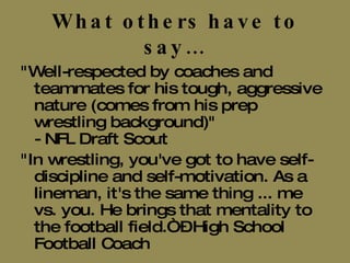 Football And Wrestling | PPT