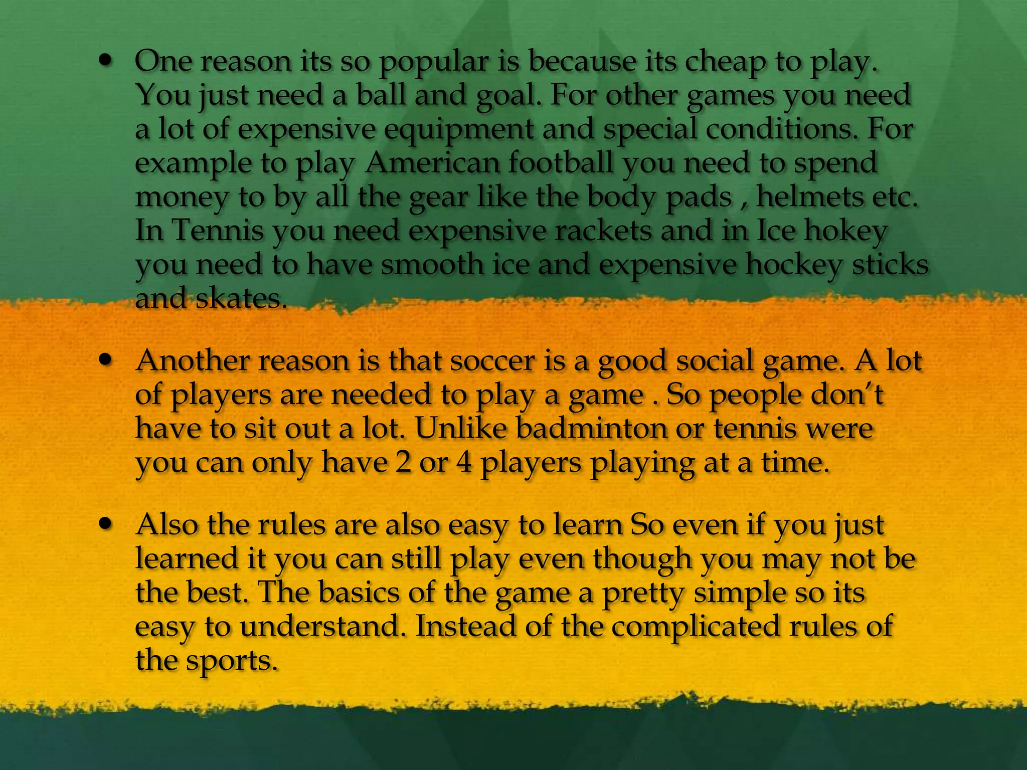 Football assignment | PPTX