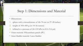Football ball manufacturing | PPTX