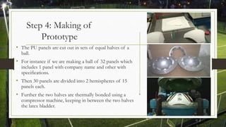 Football ball manufacturing | PPTX