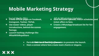 Football Marketing campaign launch sample | PPTX