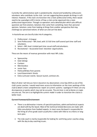 Football club review | DOCX