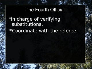 Football officials and rules | PPT