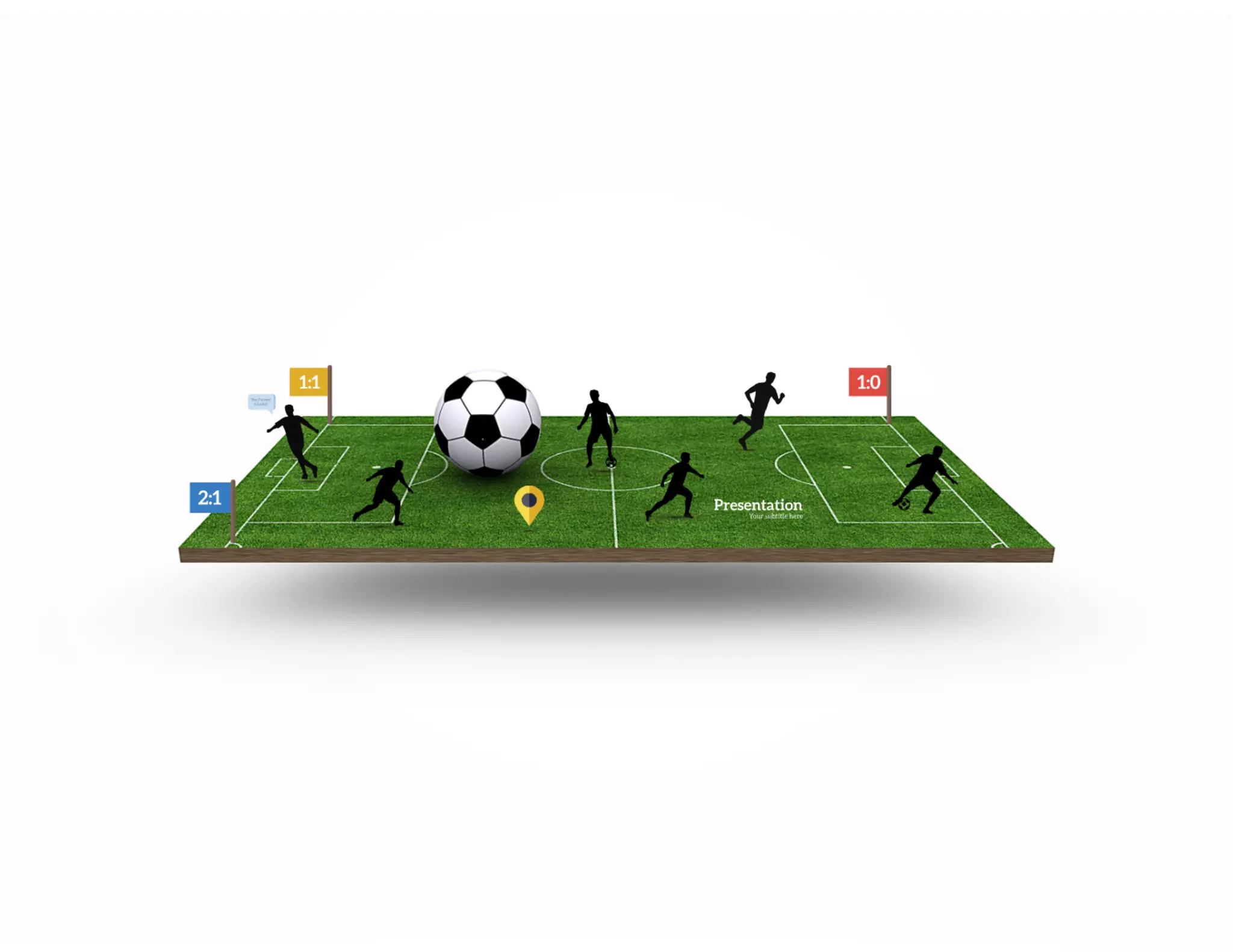 Football Pitch Template | PDF