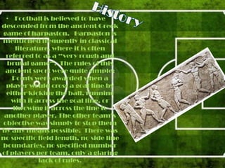 Football project | PPTX