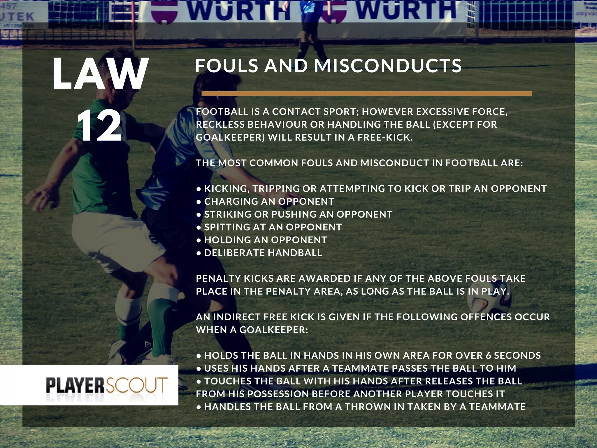 Football rules - The 17 Laws of the Beautiful Game - playerscout.co.uk