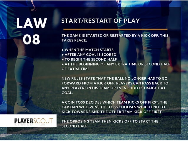 Football rules - The 17 Laws of the Beautiful Game - playerscout.co.uk