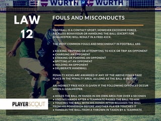 Football rules - The 17 Laws of the Beautiful Game - playerscout.co.uk