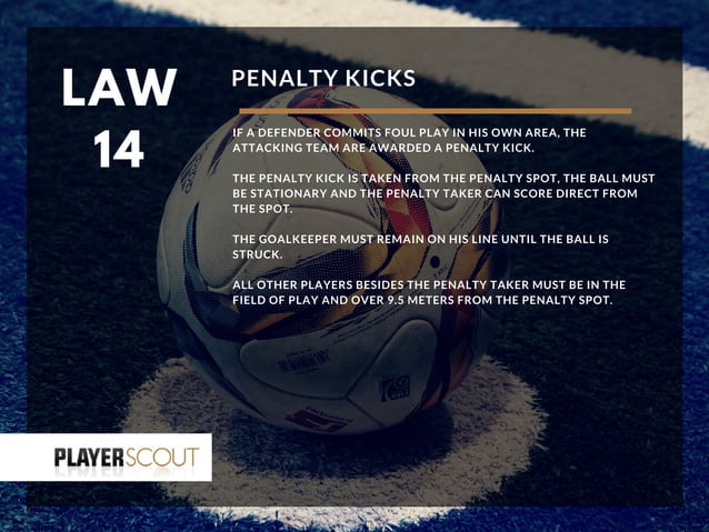 Football rules - The 17 Laws of the Beautiful Game - playerscout.co.uk