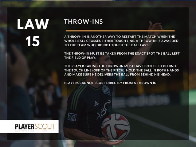 Football rules - The 17 Laws of the Beautiful Game - playerscout.co.uk