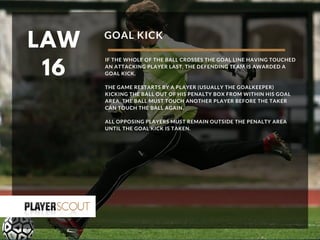 Football rules - The 17 Laws of the Beautiful Game - playerscout.co.uk