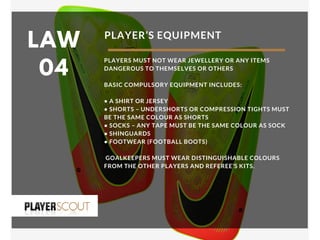 Football rules - The 17 Laws of the Beautiful Game - playerscout.co.uk