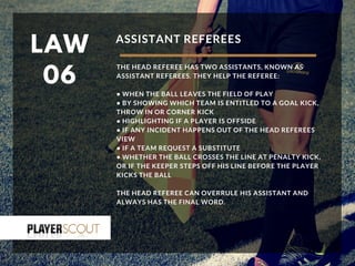 Football rules - The 17 Laws of the Beautiful Game - playerscout.co.uk