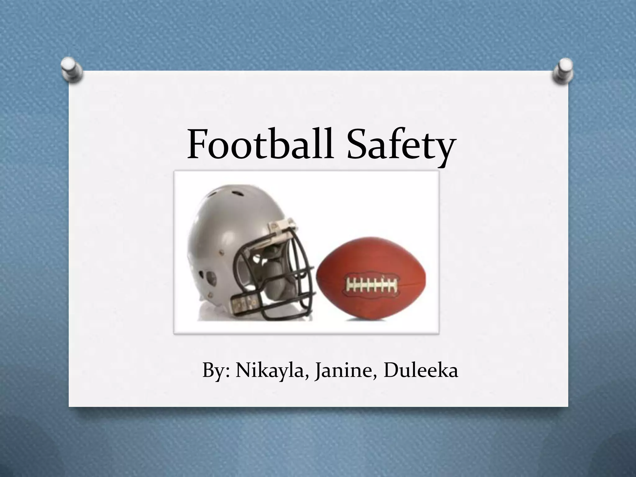 Football safety | PPTX