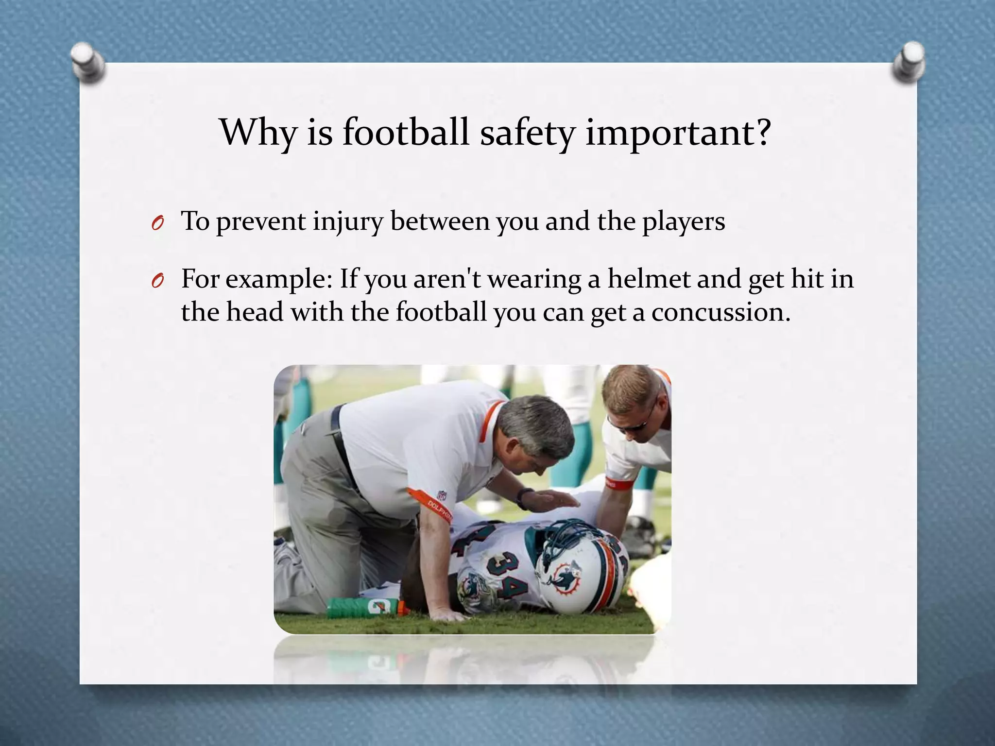 Football safety | PPTX