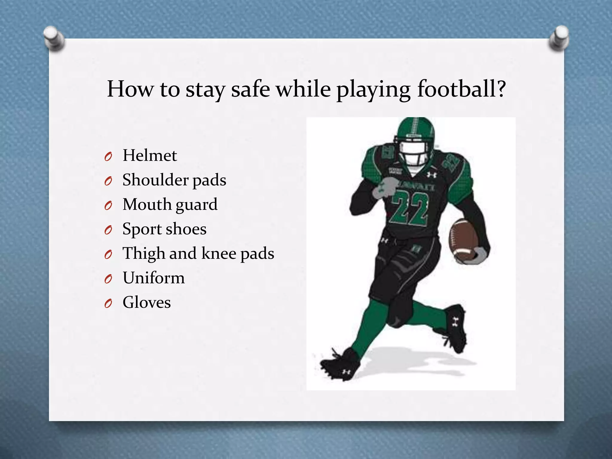 Football safety | PPTX