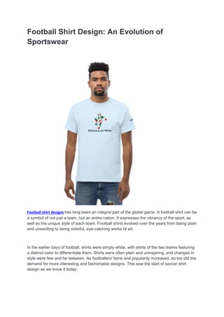 Football Shirt Design An Evolution of Sportswear.pdf | Women\'s ...