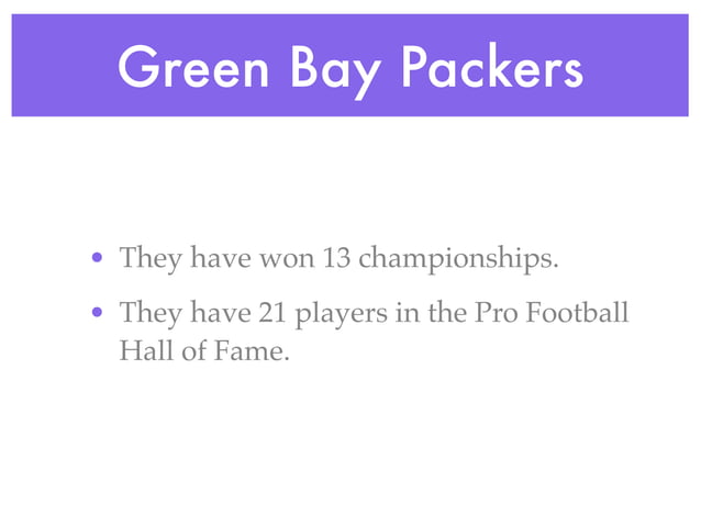 Football slideshow | PPT