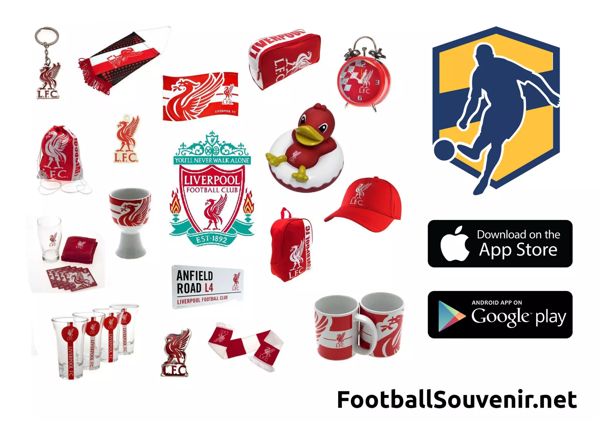 Football Souvenir | Official Football Souvenirs, Merchandise and Gifts ...