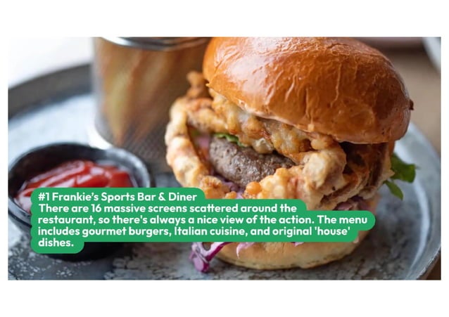 Top Restaurants in London's Football Stadiums | PDF