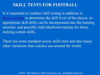 Football tests | PPT