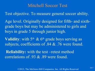 Football tests | PPT