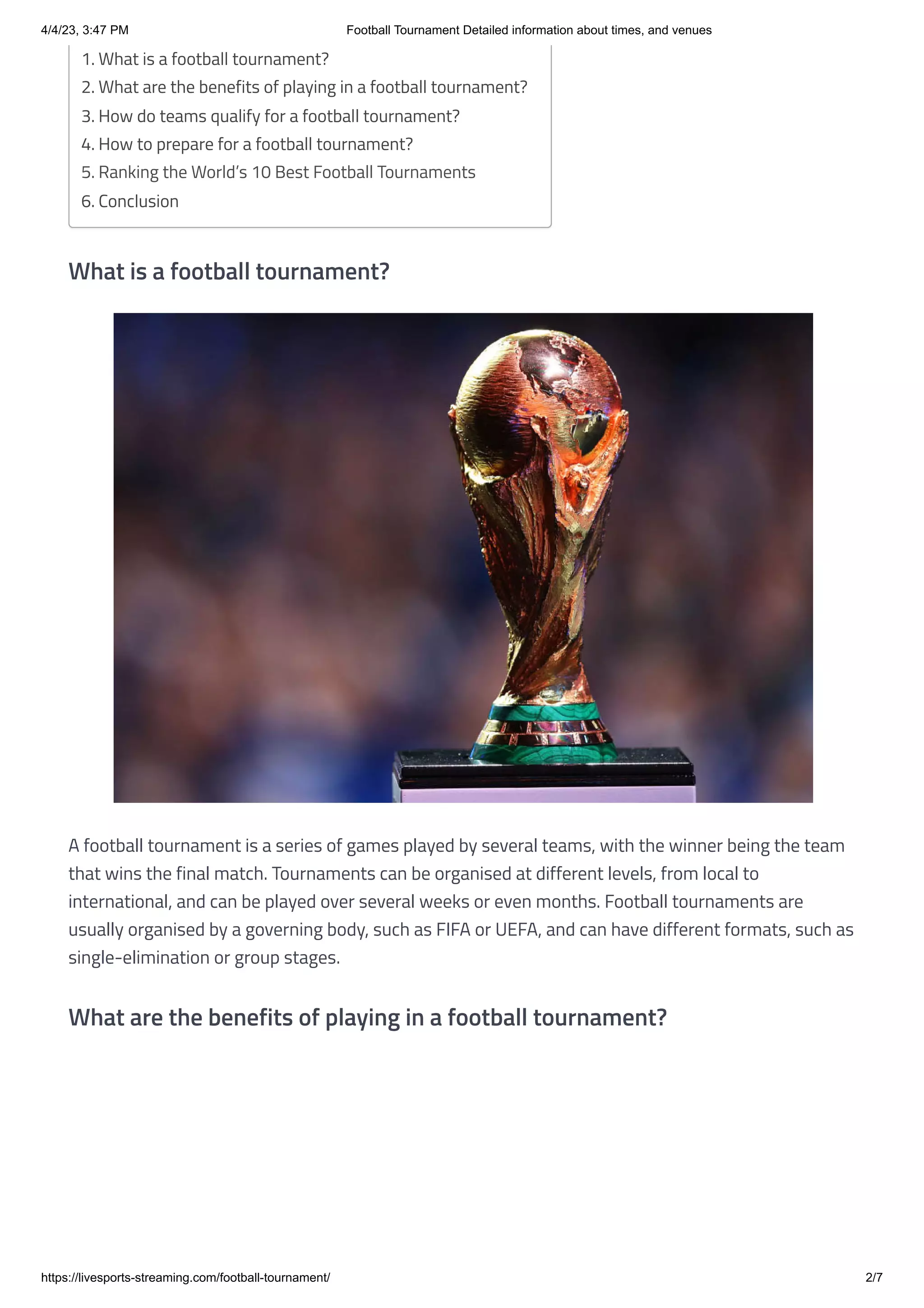 Football Tournament Detailed information about times, and venues.pdf