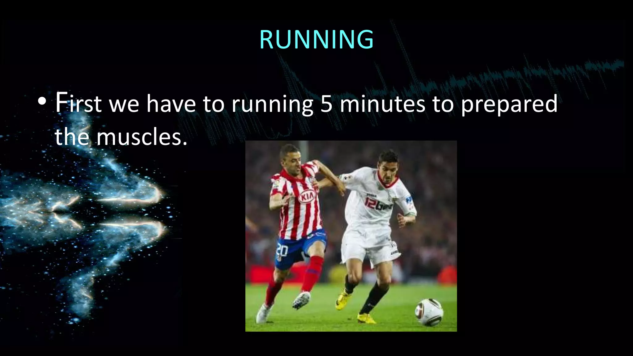 Football warm up - Group 3 | PPTX