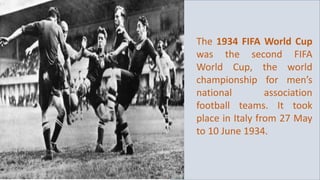Football world cup 1934 | PDF