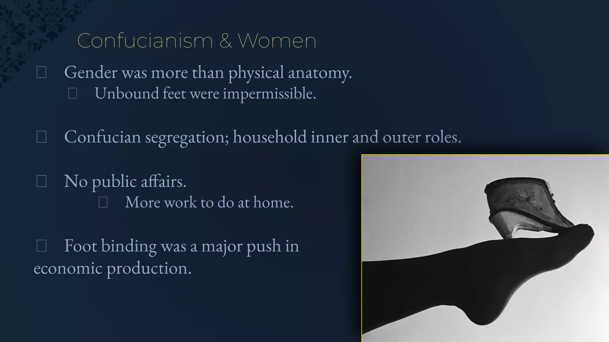 Foot Binding Presentation | PDF