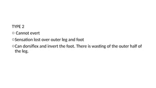 FOOT DROP AND ITS MANAGEMENT orthopedics | PPTX