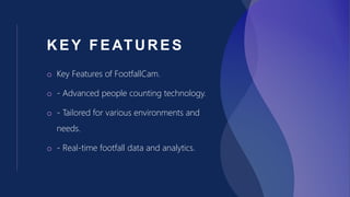 FootfallCam People Counting Camera .pptx | Cameras and Camcorders ...